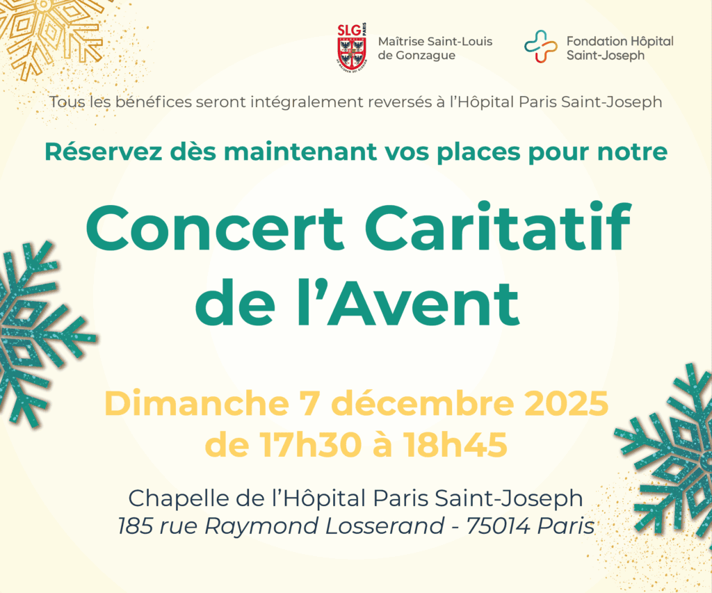 Concert Caritatif de l'Avent - Fondation Hôpital Saint-Joseph